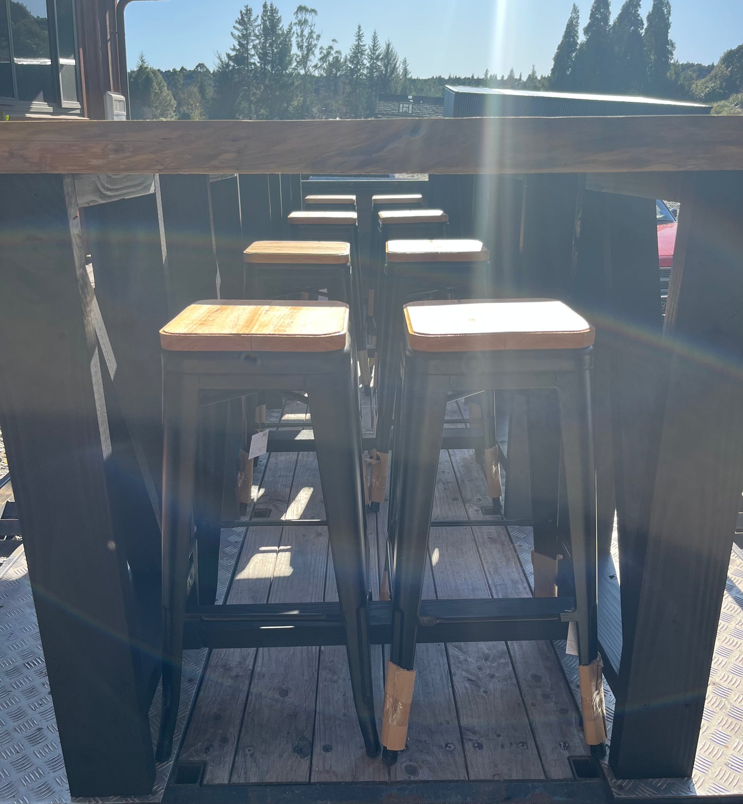 Slab Bar Table – J & L Furniture