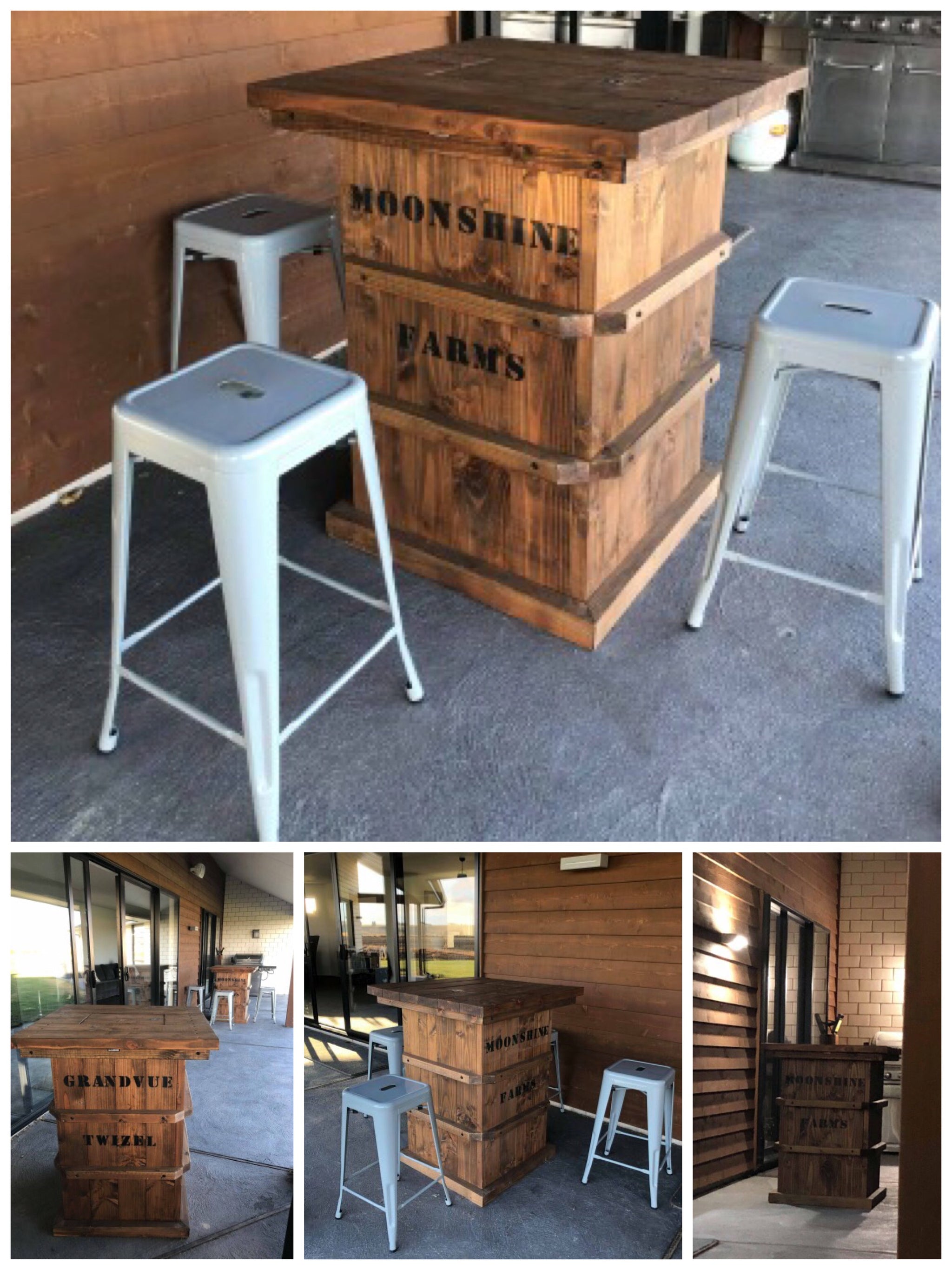 Woolpress Style Bar Leaner – J & L Furniture